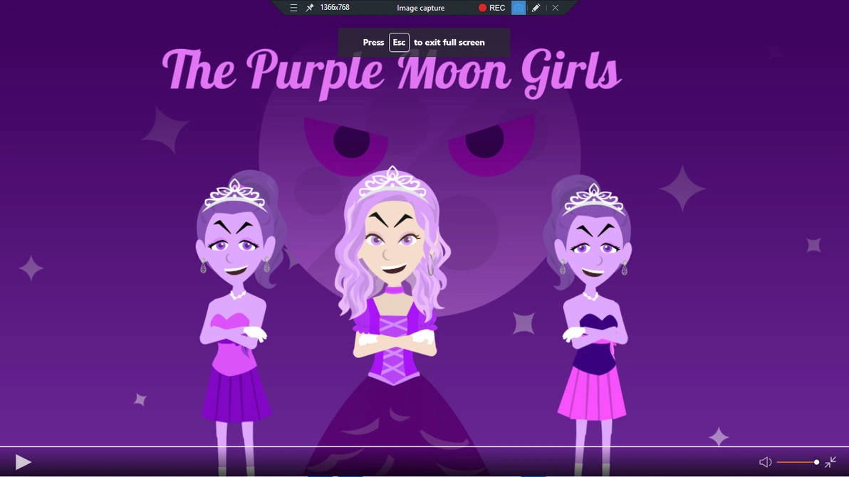 The Purple Moon Girls | Fun Made Series World Wiki | Fandom