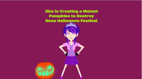 Jinx is Creating a Mutant Pumpkins to Destroy Reno Halloween Festival ...