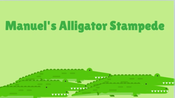 Manuel's Alligator Stampede | Fun Made Series World Wiki | Fandom