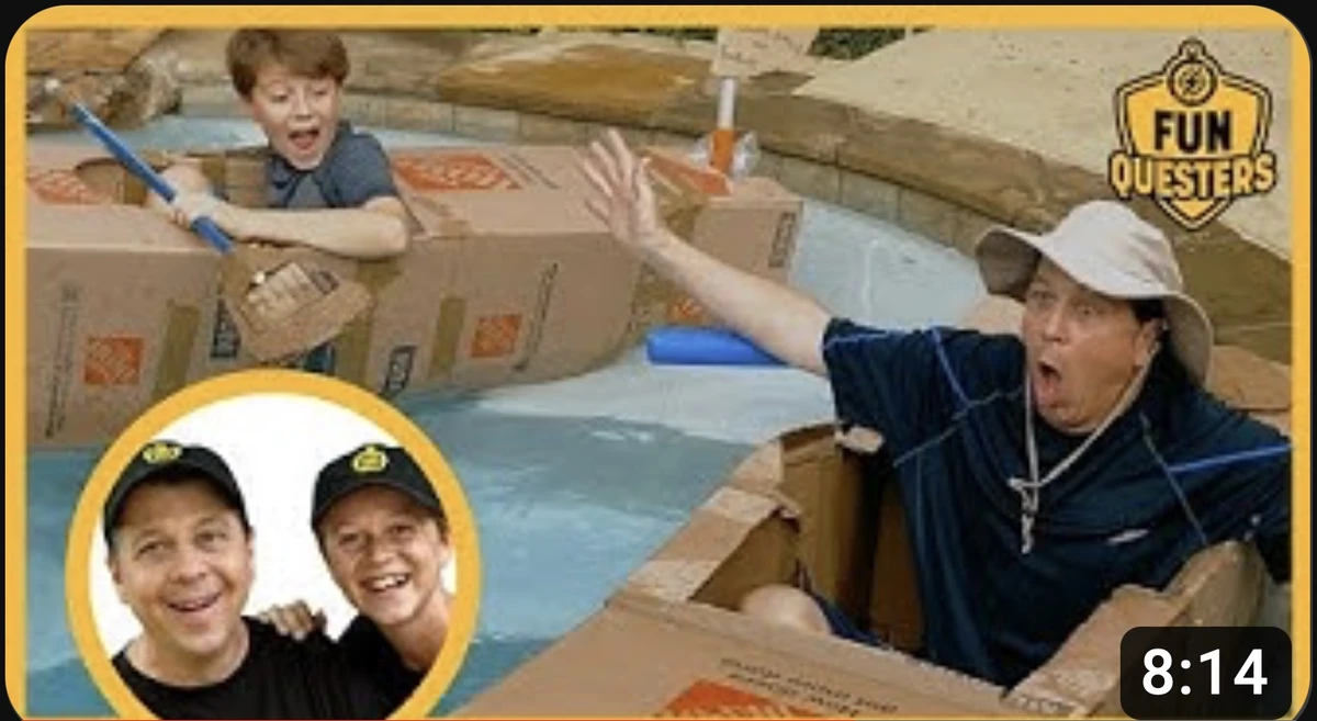 Box Fort Boats (Episode) | Fun Questers Wiki | Fandom