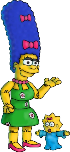 Marge Simptronic & Maggie Doll | Fun Times at Homer's Wiki | Fandom