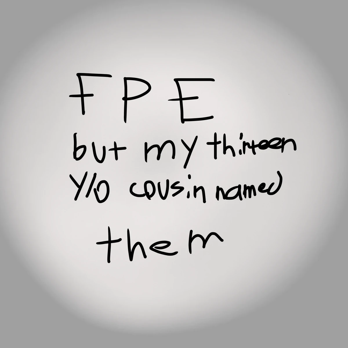 FPE but my thirteen y/o cousin named them au | Fundamental-paper ...