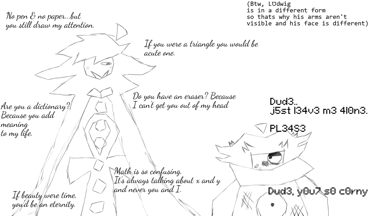 L⩌dwig x Scribblez | Fundamental-paper-education-fanon Wiki | Fandom