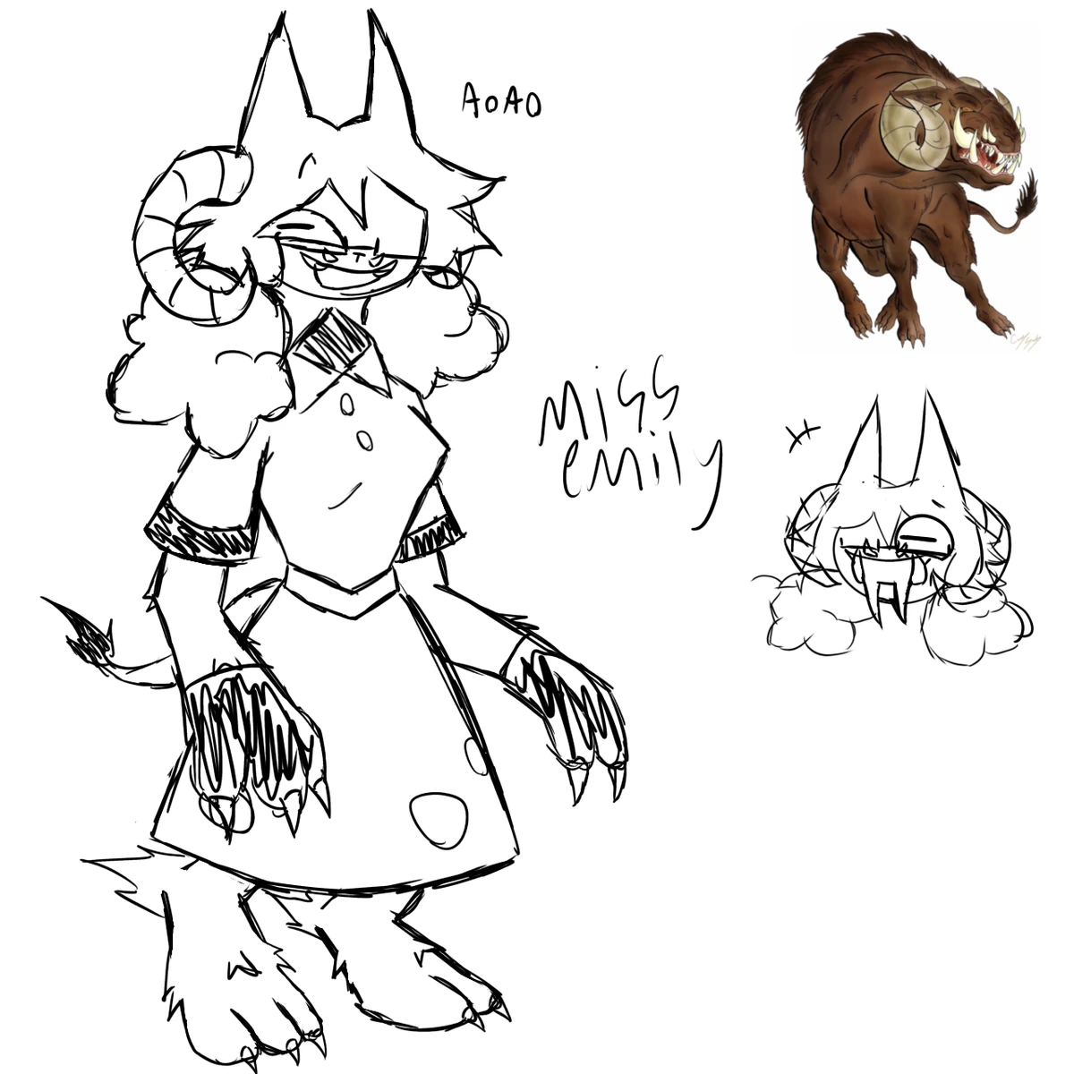 Miss Emily MONau | Fundamental-paper-education-fanon Wiki | Fandom