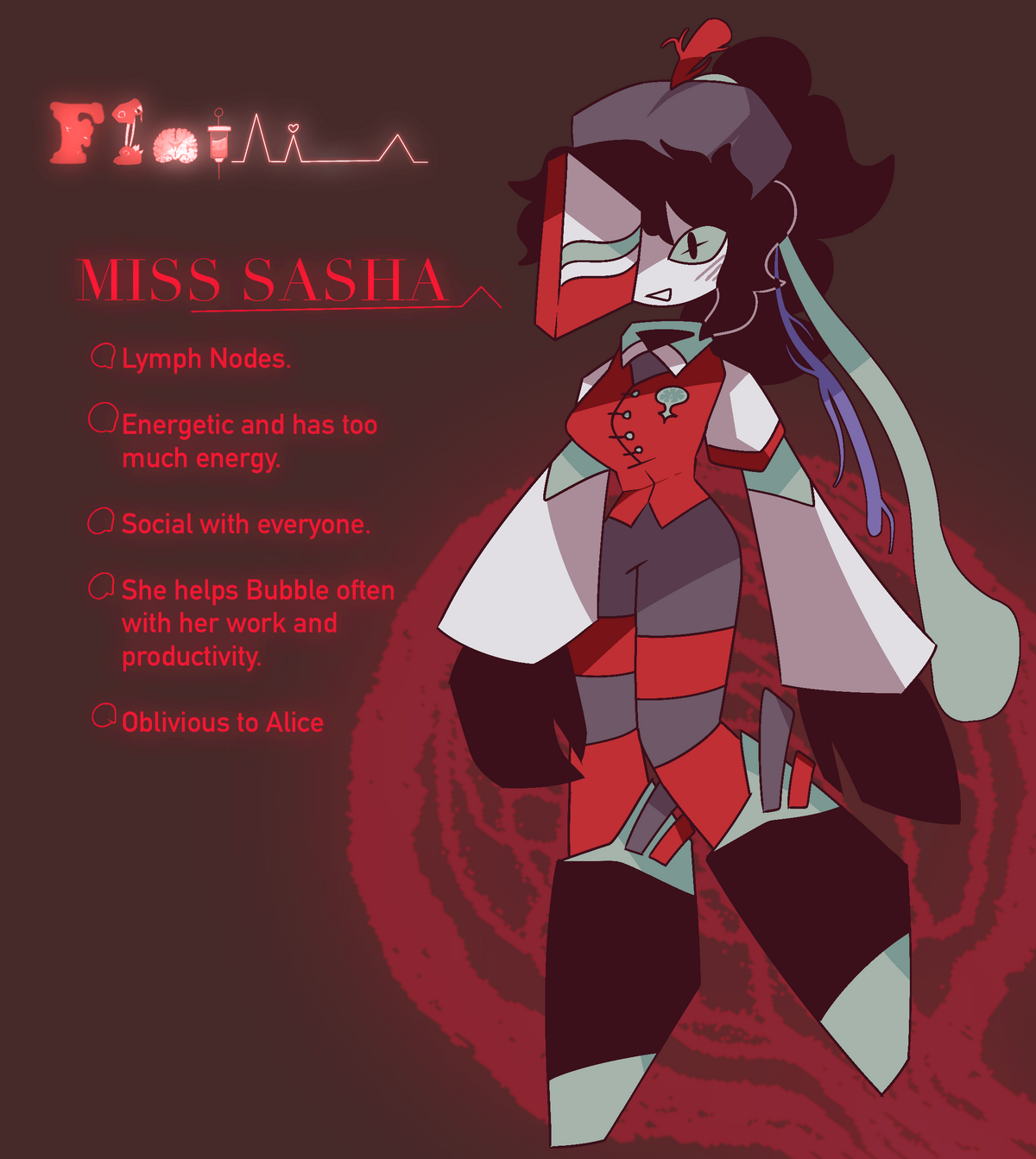 Miss Sasha Flatlinegallery Fundamental Paper Education Fanon Wiki Fandom