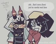 Danger AU/Gallery | Fundamental-paper-education-fanon Wiki | Fandom