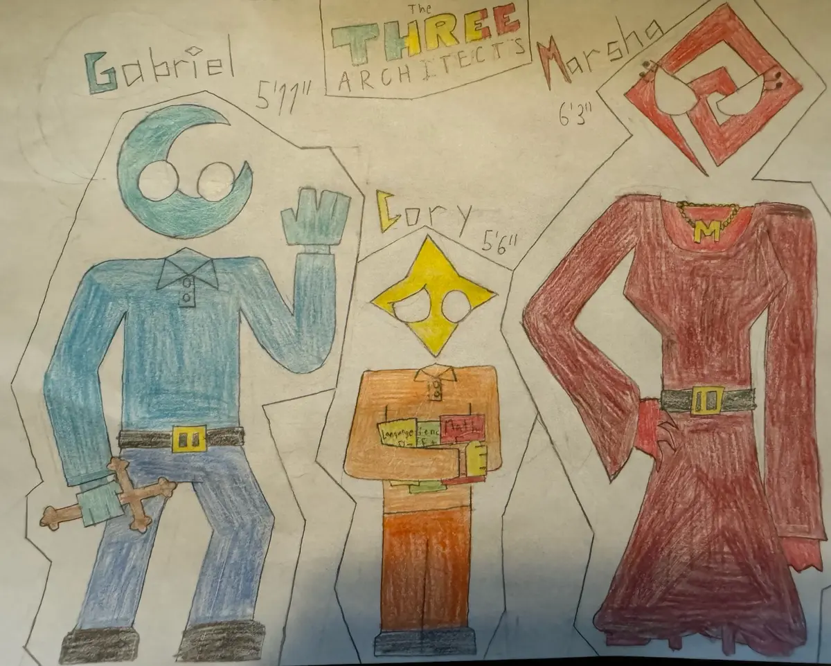 FPE: The Three Architects | Fundamental-paper-education-fanon Wiki | Fandom