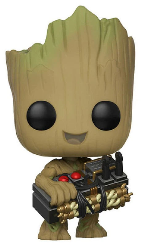 Groot with Bomb Buttons (Guardians of the Galaxy 2) Funko PopPop ...