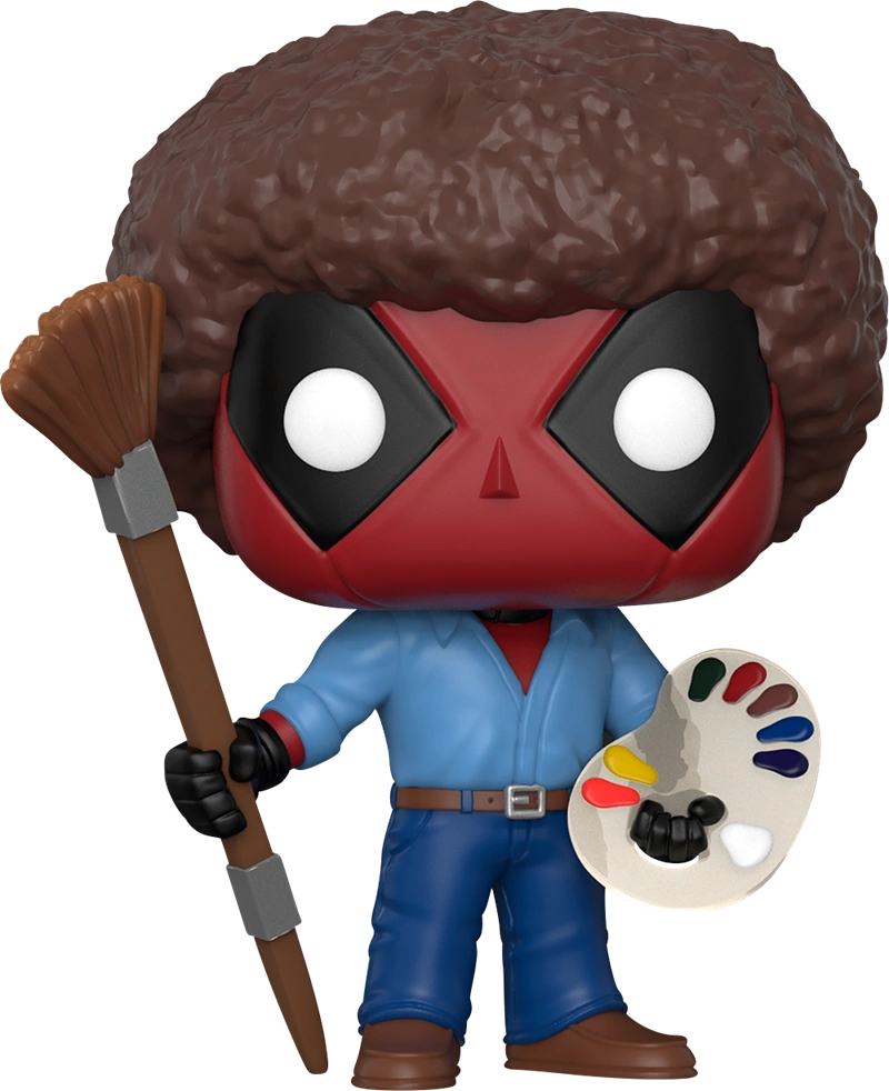 Deadpool as Bob Ross Funko Pop | Funko Wiki | Fandom
