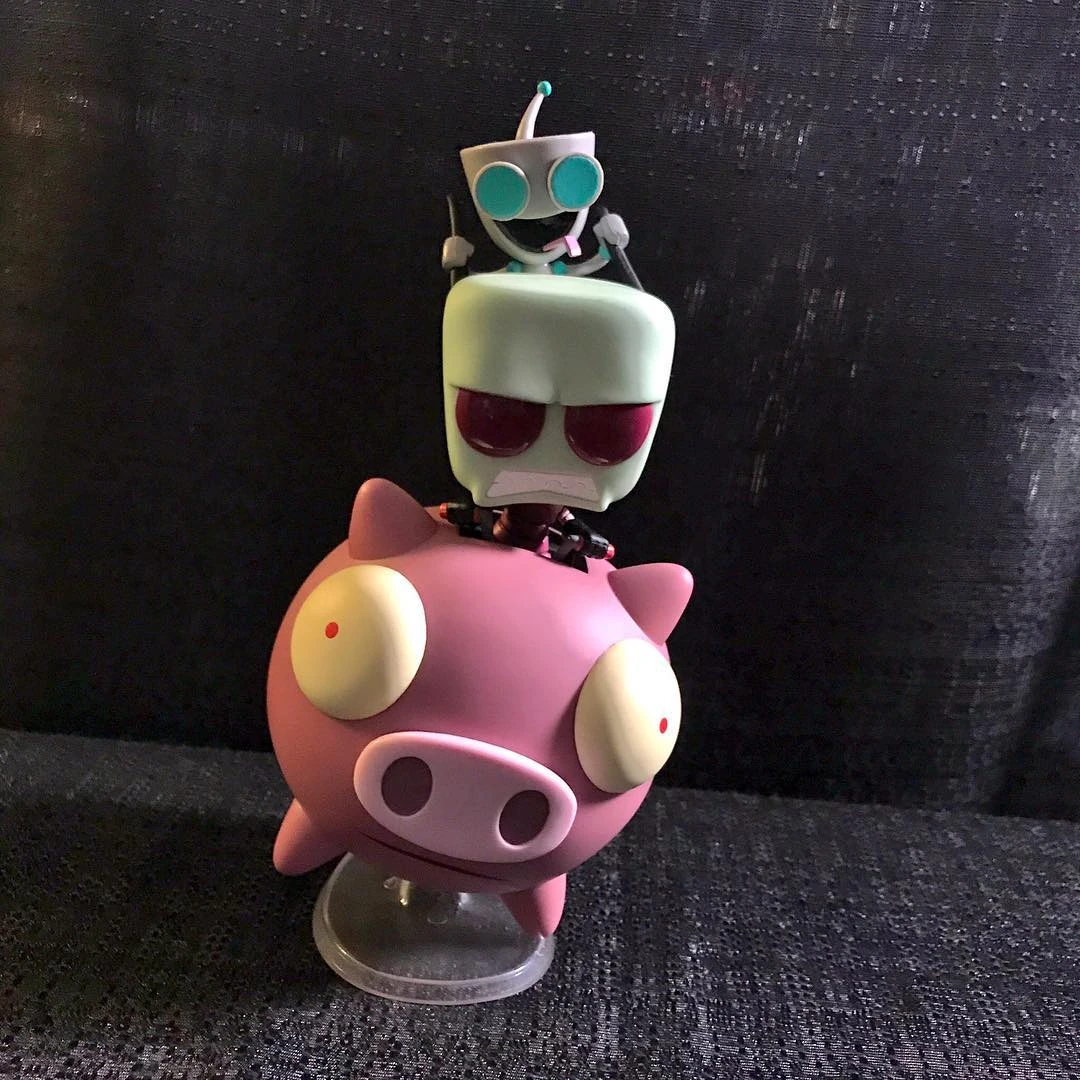Zim And GIR On Pig | Funko Wiki | Fandom