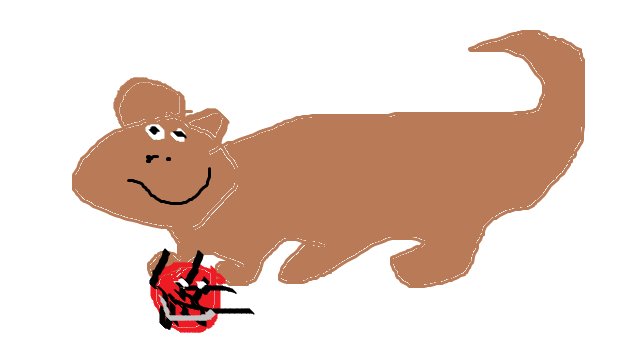 Ollie otter and pokey sea urchin | Funky valley treehouse Wikia | Fandom