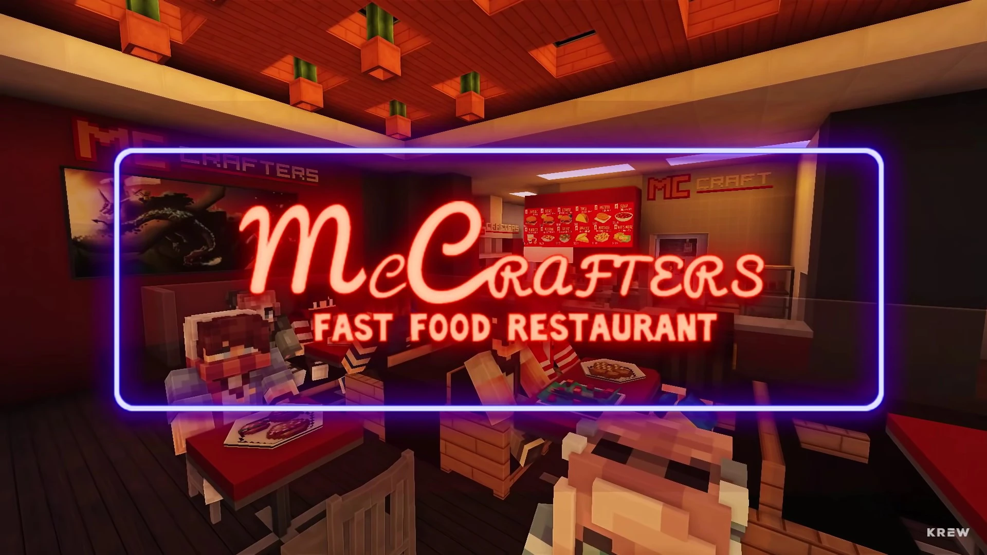 Minecraft Fast Food Restaurant