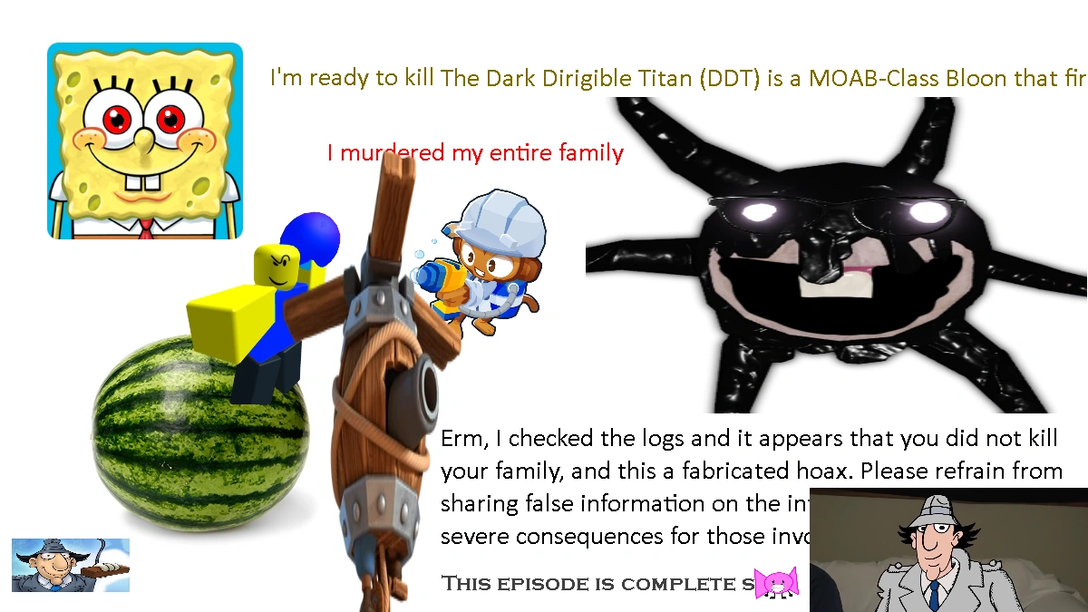 Inspector Sponge | Funny Fun Times With Baller Wiki | Fandom