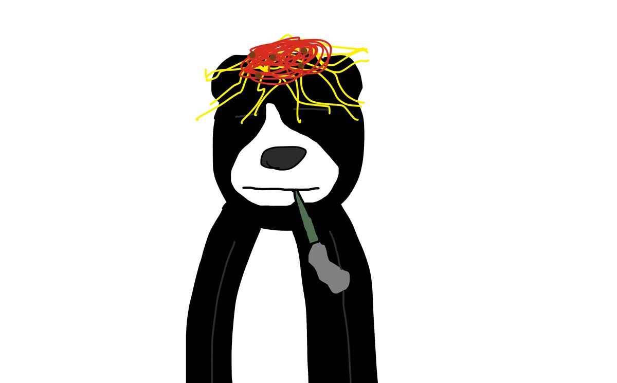 Panda Spaghetti Smoker | Funny made up stuff Wiki | Fandom