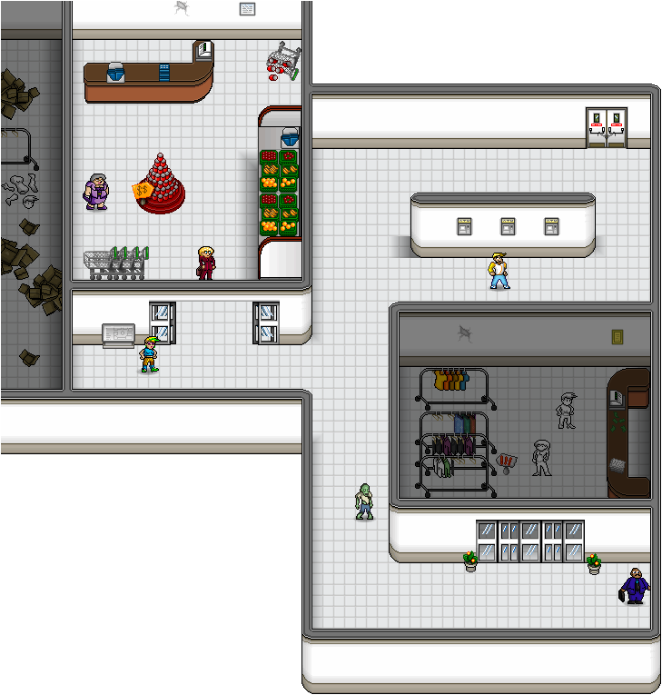 Zombie Dawn/Lower Mall | FunOrb Wiki | Fandom