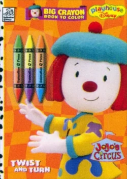 jojo's circus coloring book