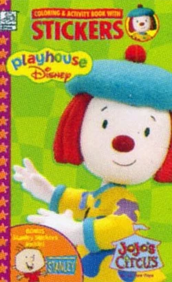 jojo's circus coloring book