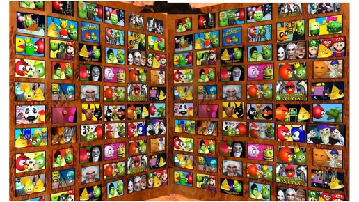 ANGRY BIRDS & more in a PICTURE CONTEST ♪ a 3D animated contest 😀 ...