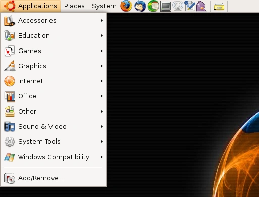 Yelp:Using the Main Menubar | Furbuntu Wiki | Fandom