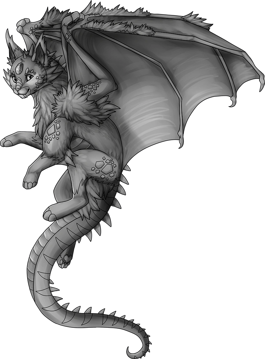 Mythical Ferian Purrwing | Furcadia Wiki | Fandom