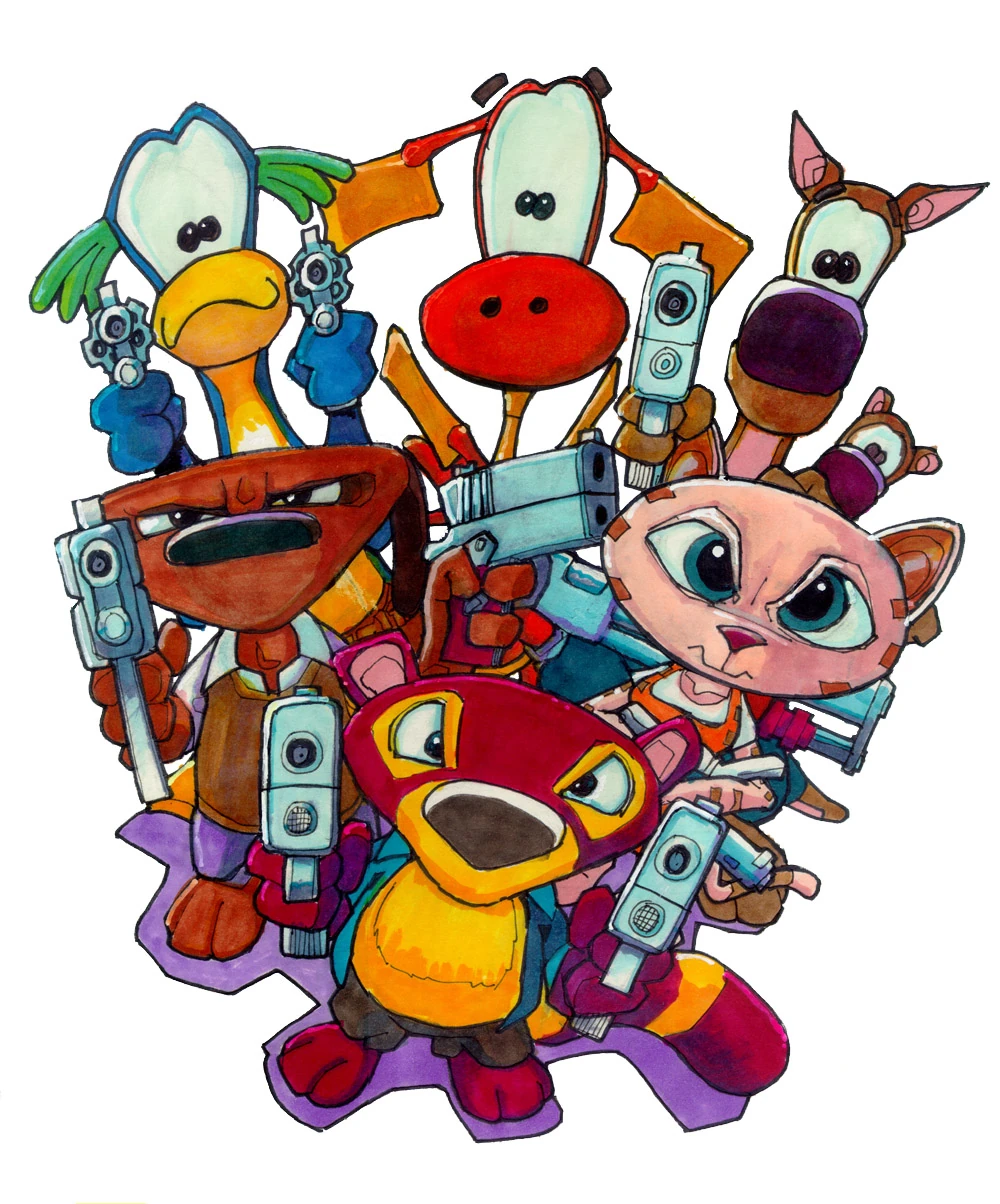 Artwork | Fur Fighters Wiki | Fandom