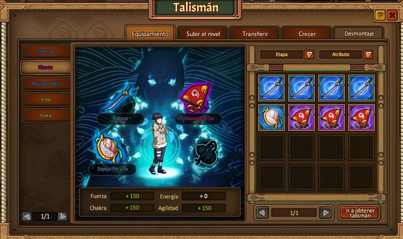 Sistema de Talismán | Wikia Furia Ninja | Fandom