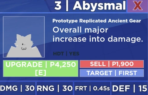 Abysmal | Furry Tower Defense Wiki | Fandom