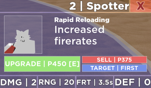 Spotter | Furry Tower Defense Wiki | Fandom