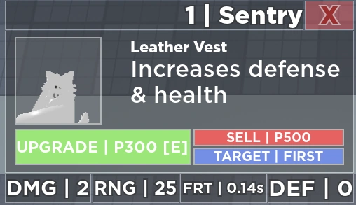 Sentry | Furry Tower Defense Wiki | Fandom