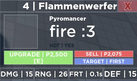 Flammenwerfer | Furry Tower Defense Wiki | Fandom
