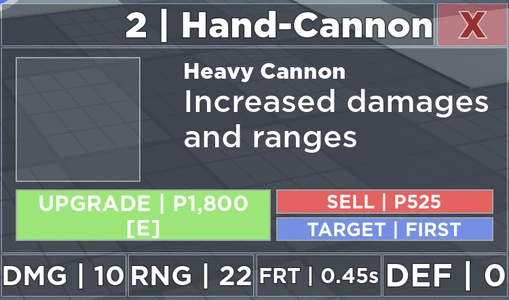Hand-Cannon | Furry Tower Defense Wiki | Fandom