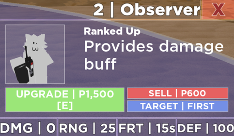 Observer | Furry Tower Defense Wiki | Fandom