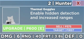 Hunter | Furry Tower Defense Wiki | Fandom