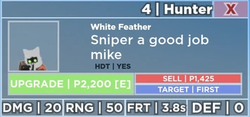 Hunter | Furry Tower Defense Wiki | Fandom