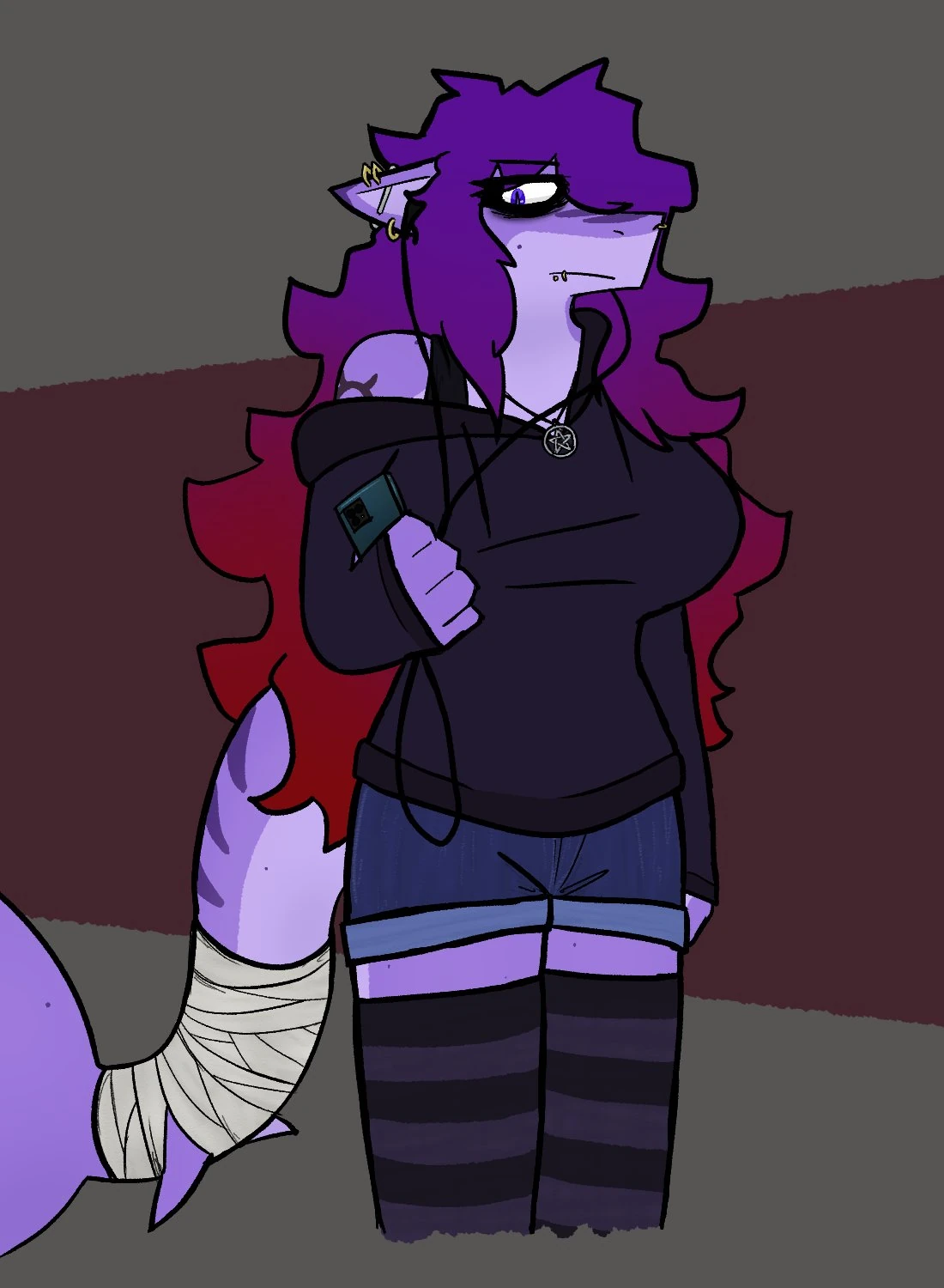 Sarah Tigershark (Keatxu) | Furry Sharks Wiki | Fandom