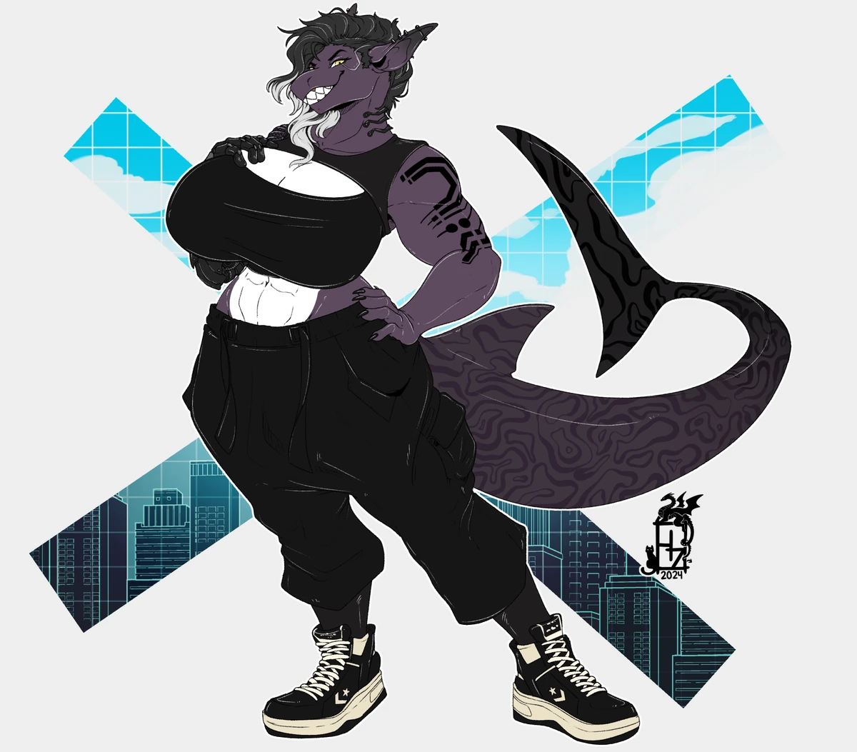 Avina "Avi" Oscava (Avi Big Shark) | Furry Sharks Wiki | Fandom