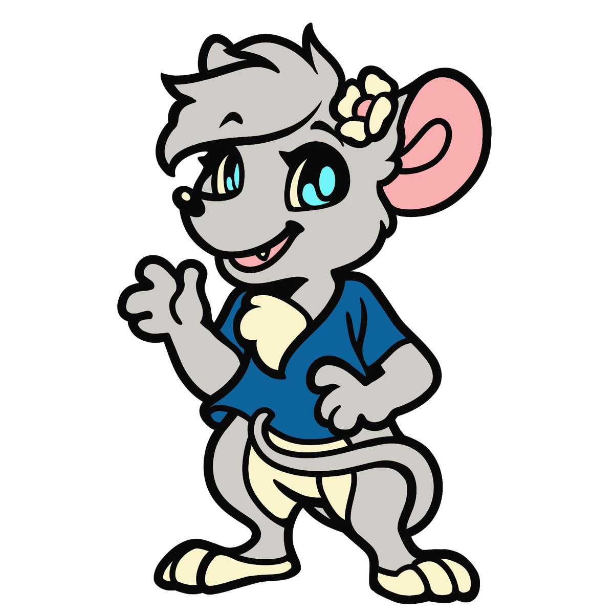 Mary Mouse (015) | Fursona Pins! Wiki | Fandom