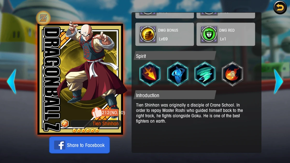 Tien Shinhan | Fury Fighter: Awaken Wiki | Fandom