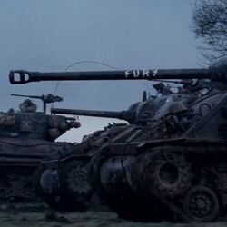 Fury Tank Movie Wallpaper