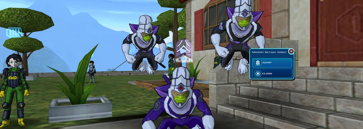 Monkey Skyway Agent (flight attendant) | FusionFall Wiki | Fandom