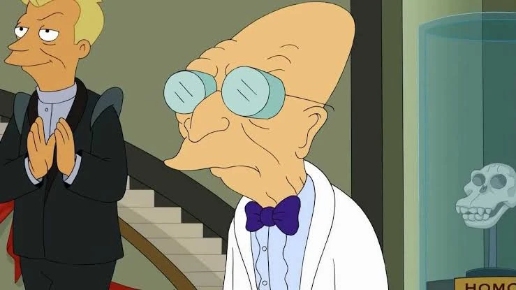 Futurama De La Televisión Profesor Farnsworth
