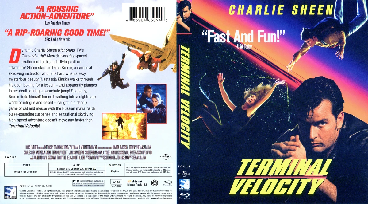 Terminal Velocity (film)/Home Media | Future Ideas Wiki | Fandom