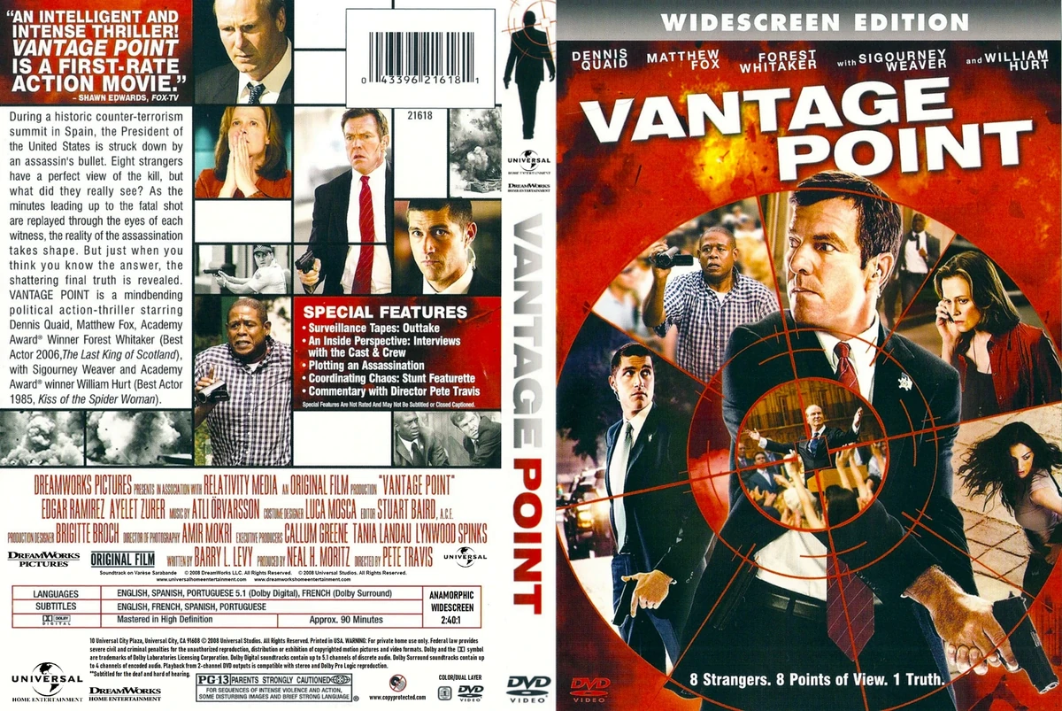 Vantage Point (film)/Home Media | Future Ideas Wiki | Fandom