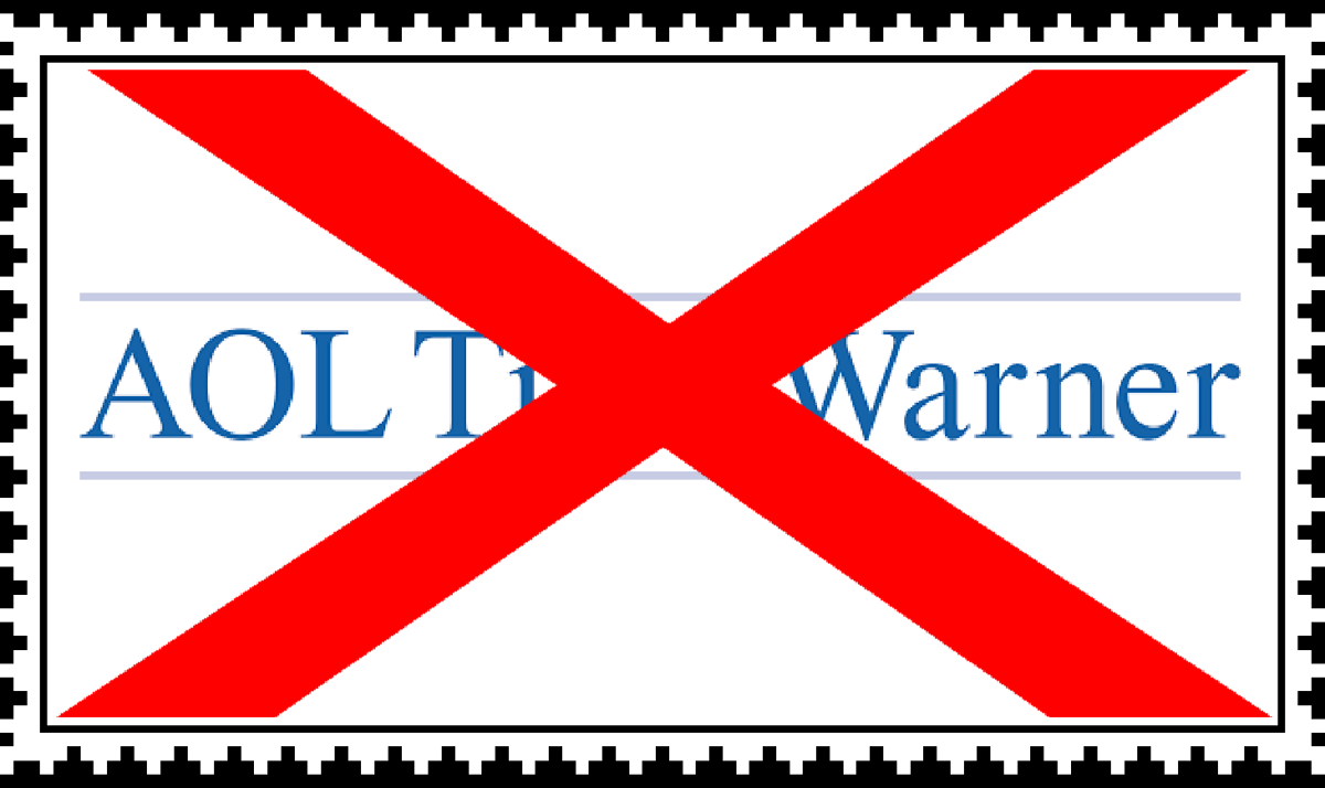 Anti-AOL Time Warner Stamp | Future Ideas Wiki | Fandom