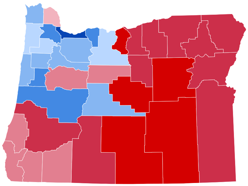2028 United States Presidential Election in Oregon (Billie Joe ...