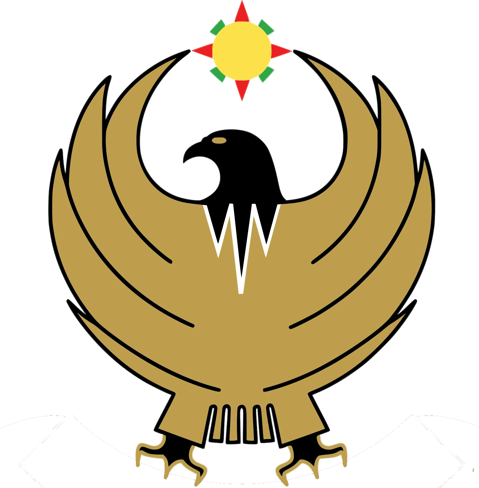 Kurdistan Regional Government Coat Of Arms Kurdistan Government Logo