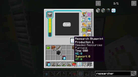 Scanner | Futurepack Minecraft mod Wiki | Fandom