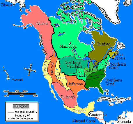 North America in 1971 | Sobel Wiki | Fandom
