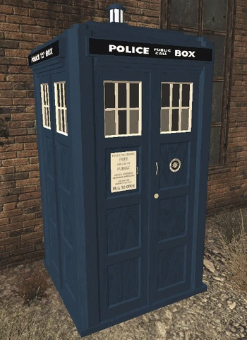 The TARDIS | Fallout Who Vegas Wiki | Fandom