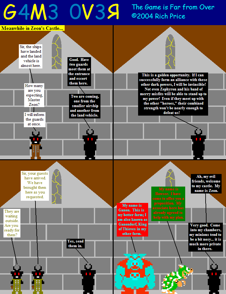 8: Evil Plans | G4M3 0V3R Wiki | Fandom